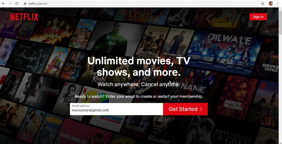 Netflix Packages Pakistan Latest Prices 2022 - The Upcut