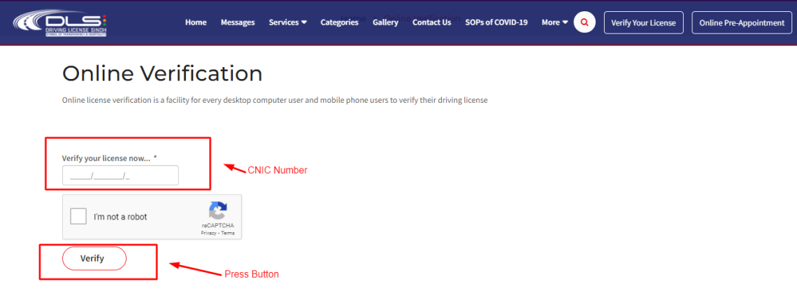 How to Verify Driving license Karachi, Hyderabad Sindh