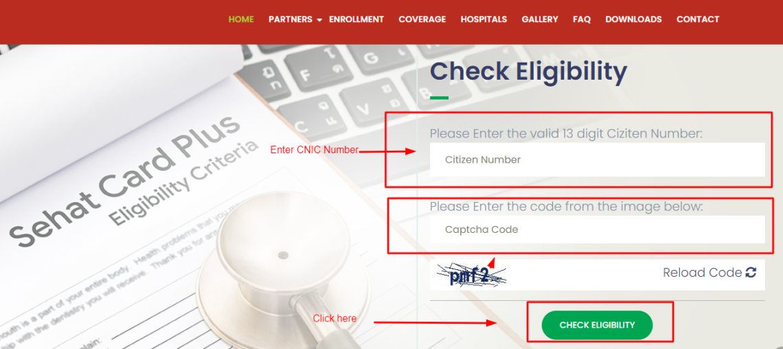 How to Check Sehat Card on CNIC - The Upcut