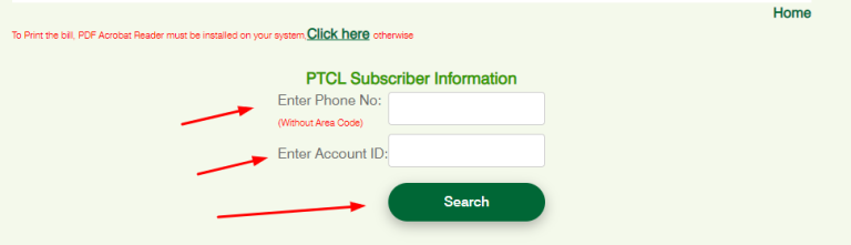 How to Get PTCL Duplicate Bill Online 2022 - The Upcut