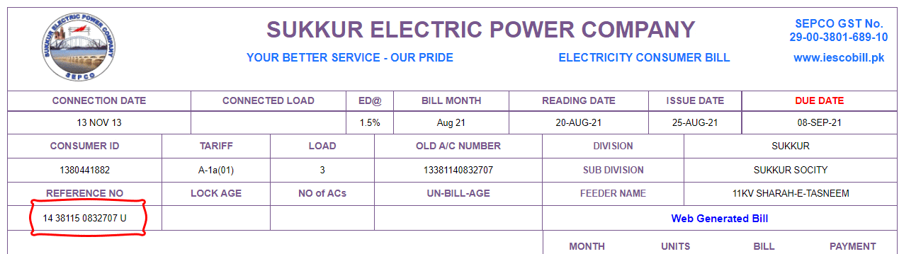 How to Check SEPCO Bill Online - The Upcut